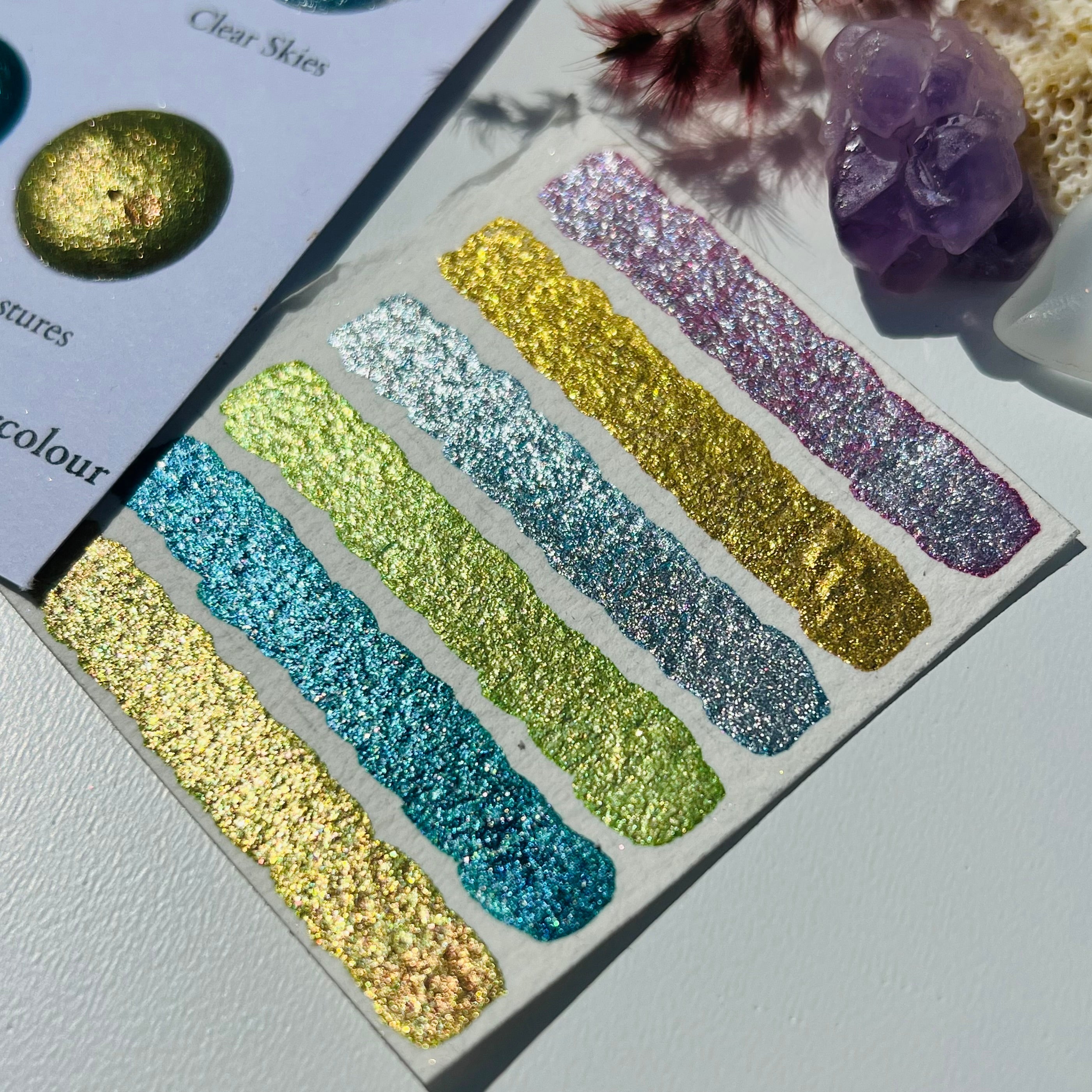 Metallic & Shimmer Watercolours – cvartcolours