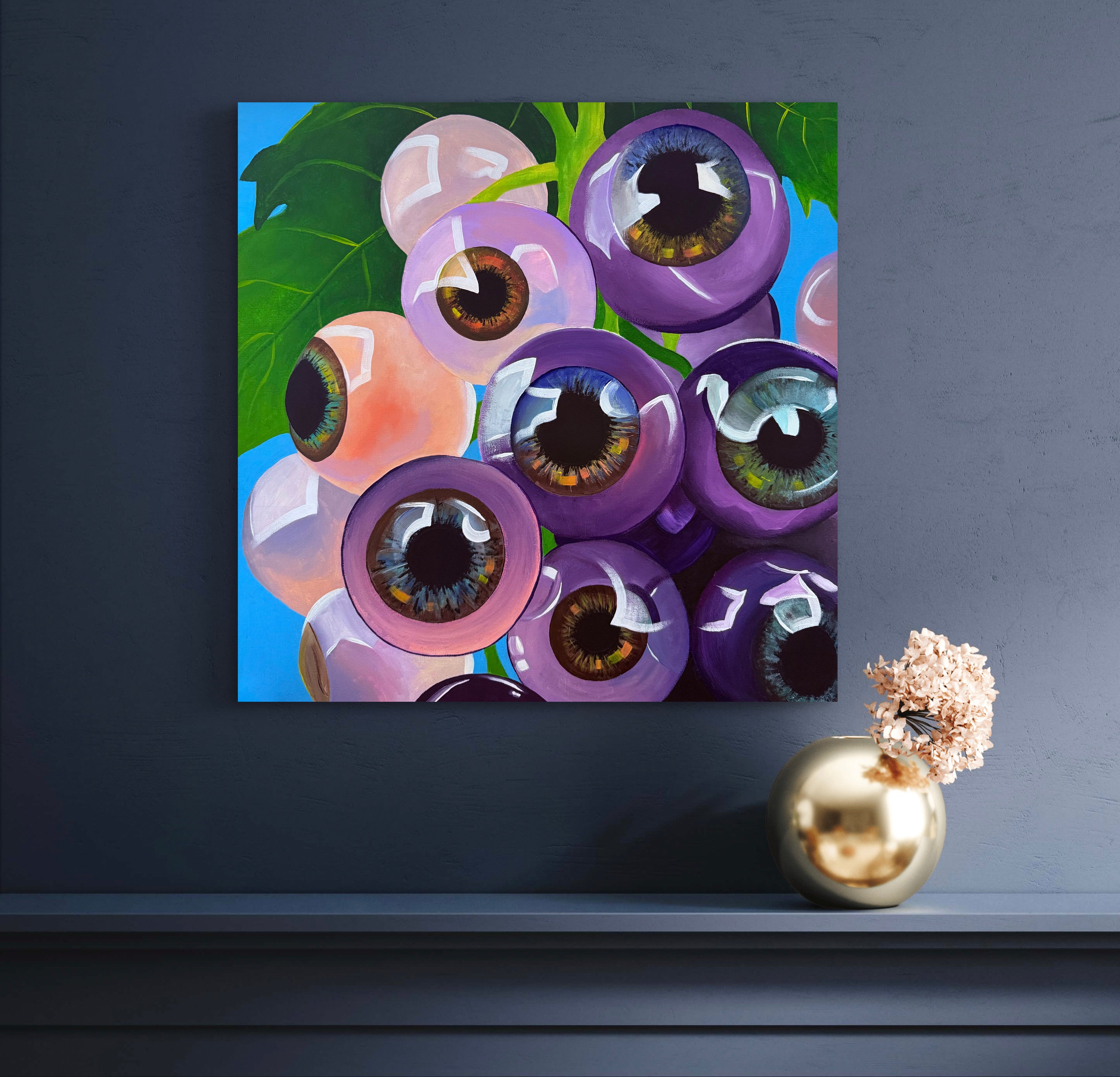 Eyes for Grapes | Original – cvartcolours